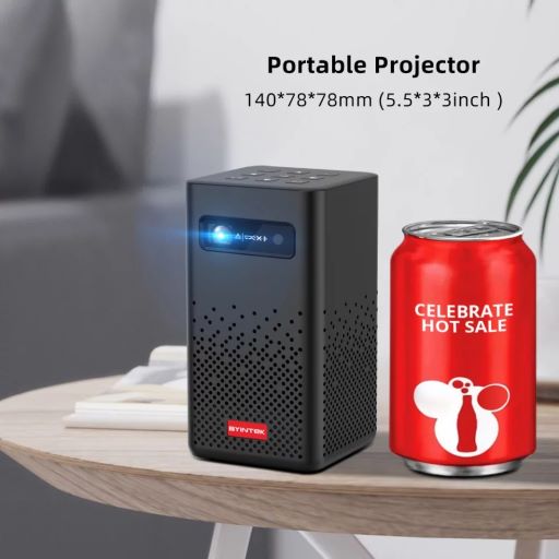 BYINTEK P20 Mini Portable Pico Smart Android Wifi Screenless Projector ...